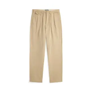 Ralph Lauren Whitman Relaxed Fit Pleated Chino Pant