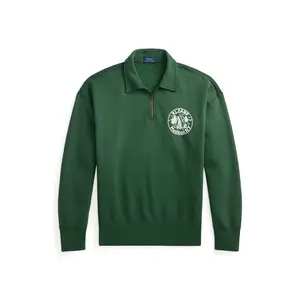 Ralph Lauren Vintage Fit Quarter-zip Fleece Sweatshirt