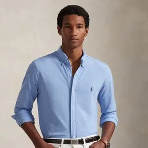 Ralph Lauren Featherweight Mesh Shirt - Isle Heather