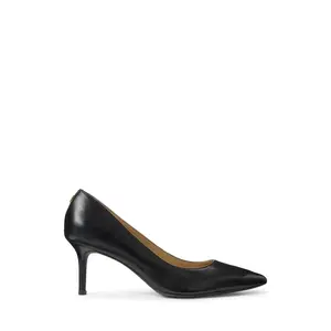 Ralph Lauren Lanette Leather Pump - Black