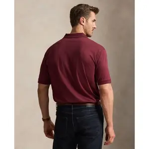 Ralph Lauren Soft Cotton Polo Shirt - Spring Wine Heather