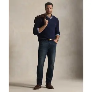 Ralph Lauren Hampton Straight Stretch Jean - Light Indigo
