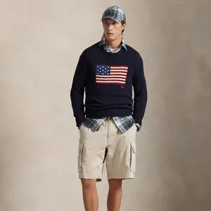 Ralph Lauren 10.5-inch Gellar Classic Fit Cargo Short - Stone