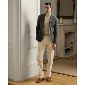 Ralph Lauren Hadley Hand-tailored Cashmere Jacket - Medium Grey