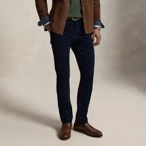 Ralph Lauren Andover Slim Fit Stretch Corduroy Pant - Aviator Navy