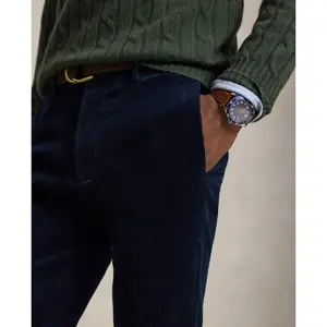 Ralph Lauren Andover Slim Fit Stretch Corduroy Pant - Aviator Navy