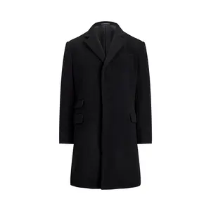 Ralph Lauren Kent Hand-tailored Wool-blend Topcoat - Black