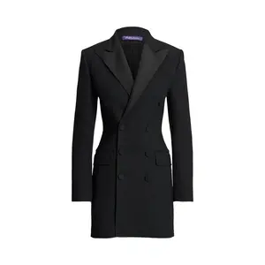 Ralph Lauren Cottrell Double-breasted Cocktail Dress