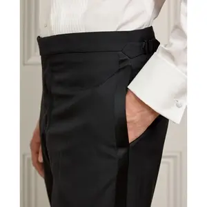 Ralph Lauren Gregory Hand-tailored Tuxedo Trouser