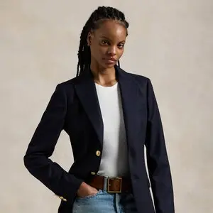 Ralph Lauren Doeskin Blazer