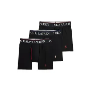 Ralph Lauren 4d-flex Microfiber Boxer Brief 3-pack - Black