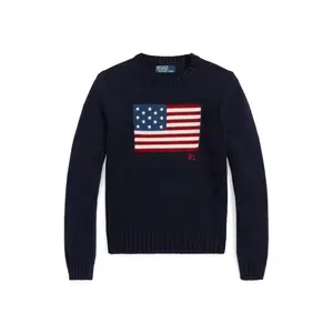 Ralph Lauren The Iconic Flag Sweater - Navy