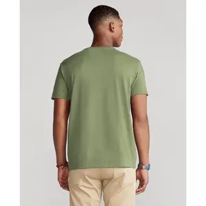 Ralph Lauren Classic Fit Jersey V-neck T-shirt - Supply Olive