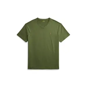 Ralph Lauren Classic Fit Jersey V-neck T-shirt - Supply Olive