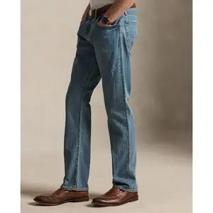 Ralph Lauren Hampton Straight Jean - Medium Indigo