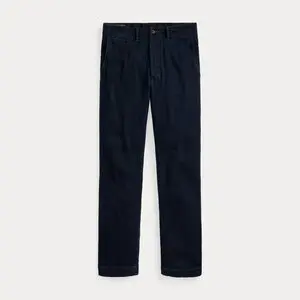 Ralph Lauren Indigo Herringbone Officer’s Pant