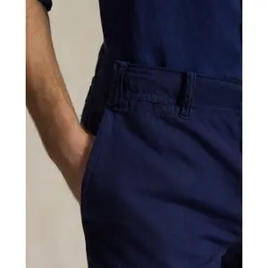 Ralph Lauren 8.5-inch Classic Fit Linen-cotton Short - Spring Navy