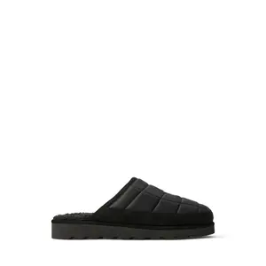 Ralph Lauren Reade Suede-trim Scuff Slipper