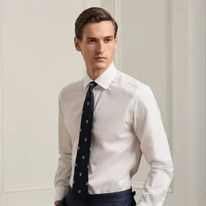 Ralph Lauren Poplin French Cuff Shirt - White