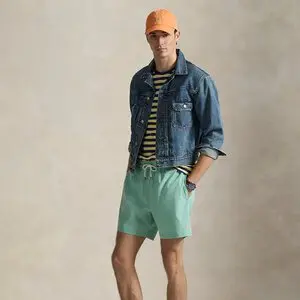Ralph Lauren 5.75-inch Traveler Swim Trunks - Celadon