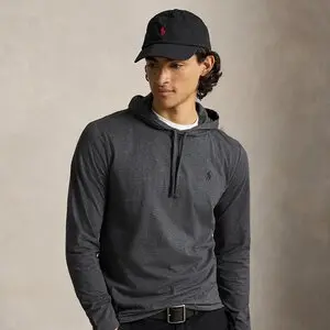 Ralph Lauren Jersey Hooded T-shirt - Windsor Heather