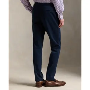 Ralph Lauren Garment-dyed Stretch Chino Suit Trouser - Bright Navy