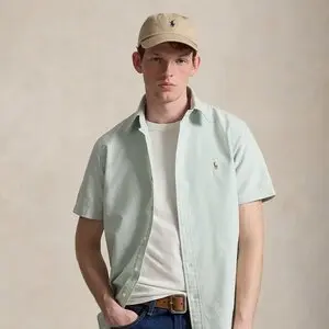 Ralph Lauren Classic Fit Oxford Shirt - Faded Mint