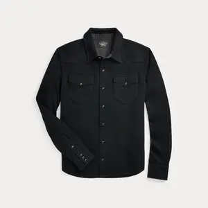Ralph Lauren Wool-cashmere Western Shirt Sweater