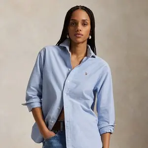 Women's Cotton Oxford Button-Down Shirts