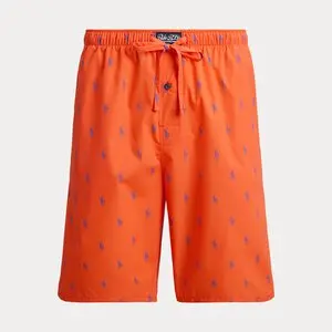 Ralph Lauren Polo Pony Pajama Short - Spring Melon