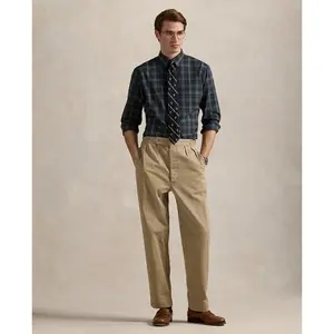 Ralph Lauren Custom Fit Plaid Poplin Shirt