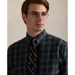 Ralph Lauren Custom Fit Plaid Poplin Shirt