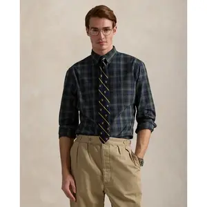 Ralph Lauren Custom Fit Plaid Poplin Shirt