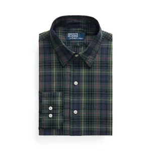 Ralph Lauren Custom Fit Plaid Poplin Shirt