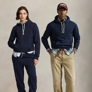 Ralph Lauren Fleece Hoodie - Cruise Navy