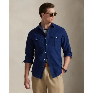 Ralph Lauren Classic Fit Linen-silk-cotton Workshirt