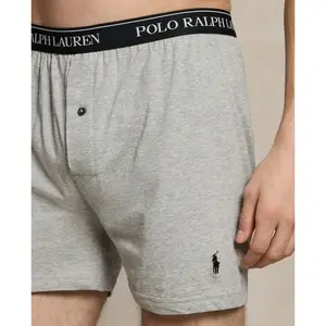 Ralph Lauren Classic Wicking Knit Boxer 5-pack - Grey Assorted