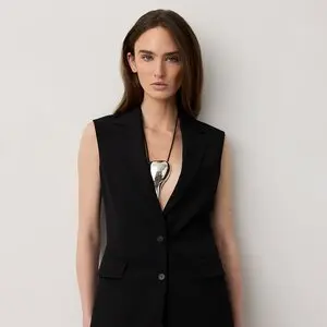 Women's Tailored Wool Blend Vests