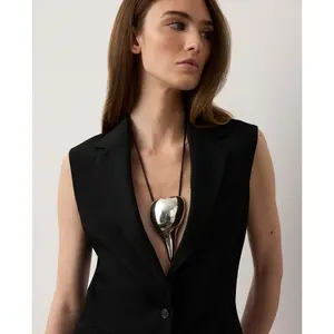 Ralph Lauren Randy Grain De Poudre Vest