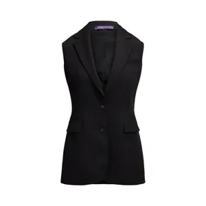 Ralph Lauren Randy Grain De Poudre Vest