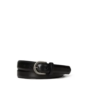 Ralph Lauren Full-grain Leather Belt - Black