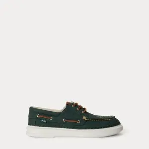 Ralph Lauren Mariner Canvas Boat Shoe