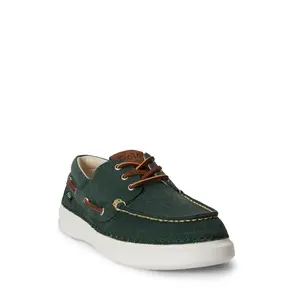 Ralph Lauren Mariner Canvas Boat Shoe
