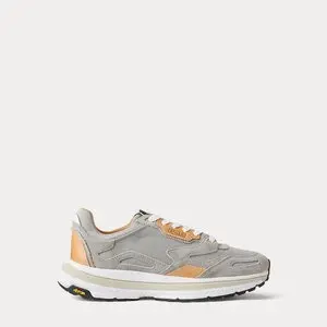 Men's Suede Paneled Sneakers