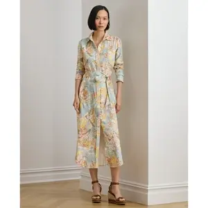 Ralph Lauren Floral Linen Shirtdress