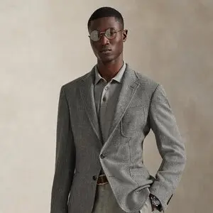 Ralph Lauren Notched Lapel Coats For Men