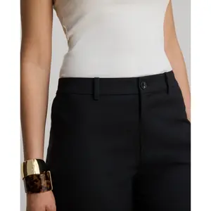 Ralph Lauren Double-faced Stretch Cotton Capri Pant