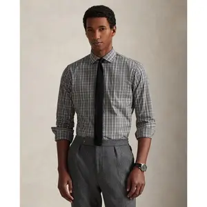 Ralph Lauren Custom Fit Plaid Poplin Shirt