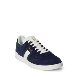 Ralph Lauren Heritage Aera Suede Sneaker - Navy/forest