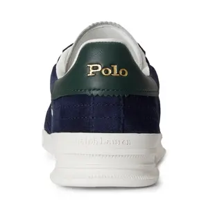 Ralph Lauren Heritage Aera Suede Sneaker - Navy/forest